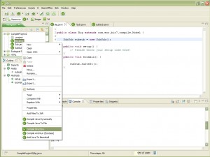 Dynamically Compile and Load Multiple Java Classes – Bio7