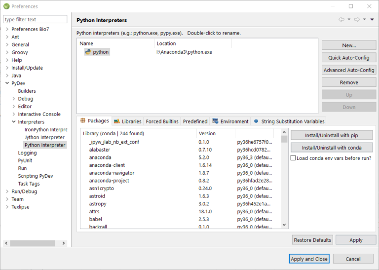 Transfer data from R to Python with PyRserve and Bio7 – Bio7