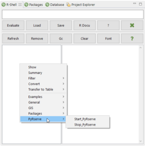 Transfer data from R to Python with PyRserve and Bio7 – Bio7