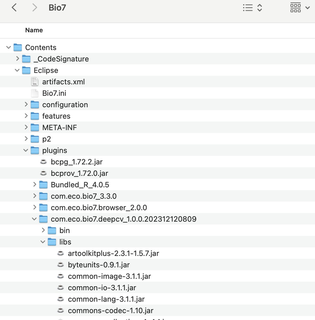 Deeplearning4j Java Plugin for Bio7 available – Bio7